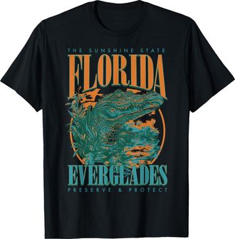 Trendy Apparel The Sunshine State Florida Everglades Protect T-Shirt