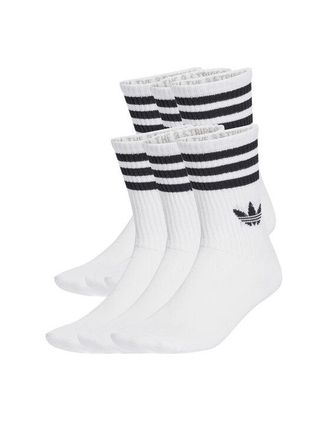 adidas Lange Socken 3-Stripes JV7410 Wei&szlig;