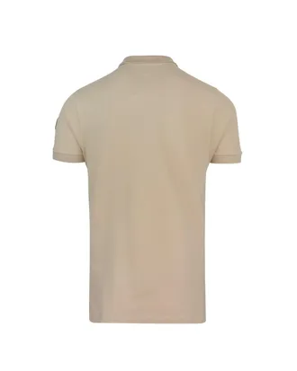 Colmar Mens Polo Shirt Beige Neutral Tones Cotton T-shirts And Polos