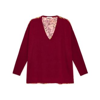 Maliparmi Neuer Merinos-Mischstrick - - Knitwear - Damen - Rot - XS