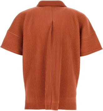 Homme Pliss&eacute; Issey Miyake Colors Shirt - Orange