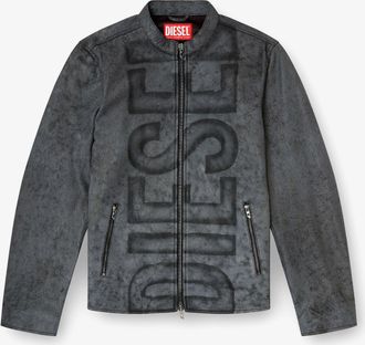 Diesel L-Evert-A biker leather jacket - DIESEL - gender_Man