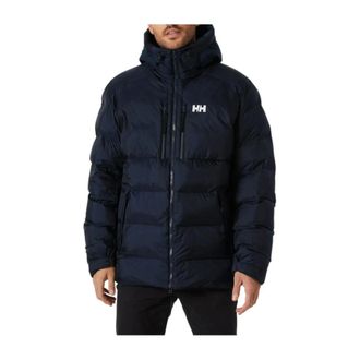 Helly Hansen Marineblaue Puffy Parka Jacke mit K&ouml;rperkartierungstechnologie - - Jackets - Herren - Blau - 2XL