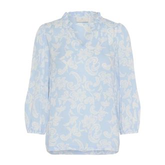 Kaffe Damen, Blusen & Hemden, Blau, MGr&ouml;&szlig;e