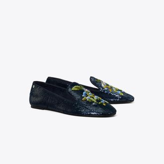Tory Burch Smoking Slipper