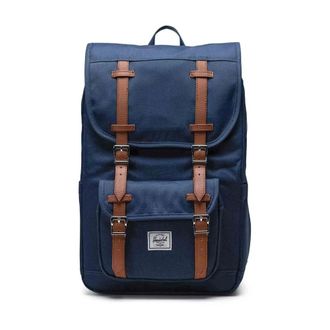 Herschel Blauer Baumwollrucksack Fr&uuml;hling/Sommer 2024 - - Bags - Herren - Blau - ONE SIZE