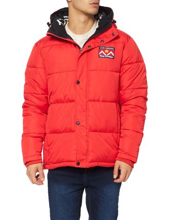 Kings of Indigo Herren Annei Jacke, Rot (RED 7909), X-Large (Herstellergröße:XL)