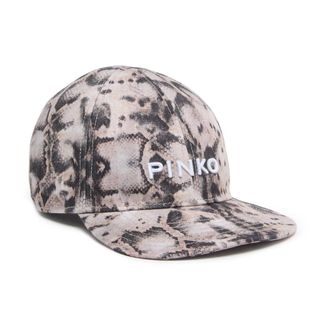 Pinko Pinko, unisex, Accessoires, Multicolore, Taille: ONE Size Casquette de baseball &agrave; imprim&eacute; serpent