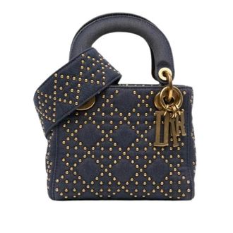 Dior Pre-owned Lady Dior Satchel - - Pre-owned - Damen - Blau - ONE SIZE