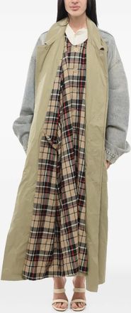 Balenciaga manteau superpos&eacute; &agrave; design asym&eacute;trique - Tons neutres