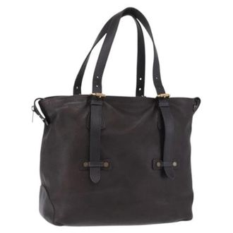 Louis Vuitton Pre-owned Cuir sacs-louis-vuitton - Femme - Pre-owned - Brun - Taille: ONE Size
