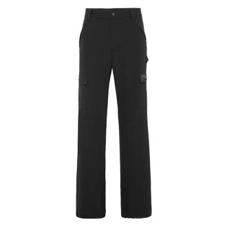 Plein Sport Homme, Pantalons, Noir, Taille: 5XL Cargo Pantalons Scratch