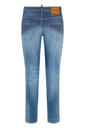 Dsquared2 Mens Skinny Jeans Medium Blue Cotton