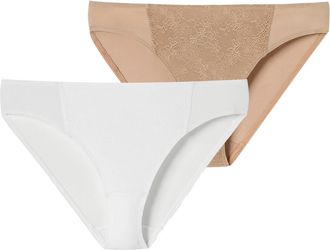 Schiesser Rioslip Air blickdichte Spitze