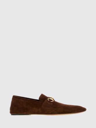 Gucci Wildleder-Loafer mit Horsebit-Detail und spitz zulaufender Spitze