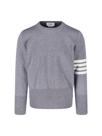 Thom Browne Pullover Aus Schurwolle 4 Bar