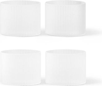 Ferm Living Verres bas Ripple - Set de 4 Ferm Living