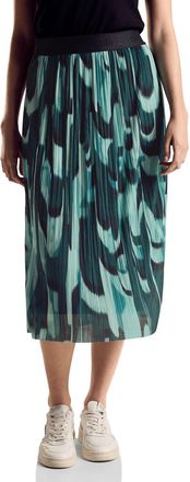 Street One Damen Pliss&eacute;e-Rock A361531, Hunter Green, 36