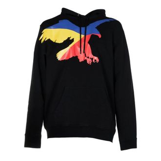 Marcelo Burlon Black Eagle Hoodie - - Sweatshirts & Hoodies - Herren - Schwarzk - M