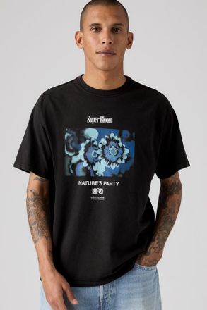 Levi's T Shirt Graphique Vintage - Homme - Noir / Super Bloom 2 Jet Black - XL