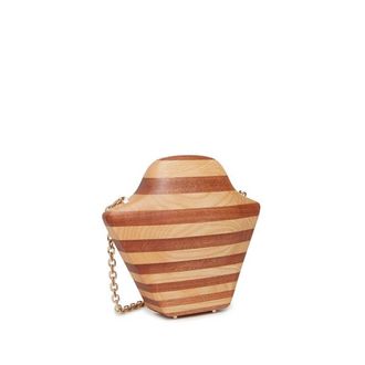 Sabry Marouf Sac &agrave; main en bois