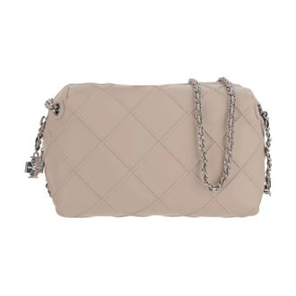 Tory Burch Rosa Leder-Schultertasche mit Kette - - Bags - Damen - Rosa - ONE SIZE