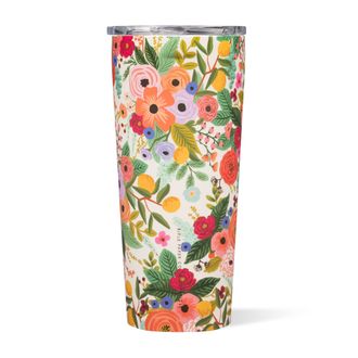 Corkcicle Tumbler Rifle Paper Co. RP2124GCGP dreifach isolierter Reisebecher aus Edelstahl, BPA-frei, h&auml;lt Getr&auml;nke 9 Stunden kalt und 3 Stunden hei&szlig;, 680 ml, G
