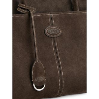 Tod's Shopping Bag In Suede Medium