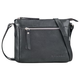 STILORD Mirabelle Ledertasche Damen zum Umh&auml;ngen - zeitlose Tasche perfekt als Umh&auml;ngetasche Schultertasche Freizeittasche Handtasche zum Umh&auml;ngen Echtes Lede