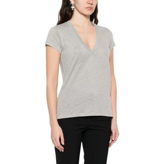 Iro Iro, Femme, Tops, Gris, Taille: 40 FR Rodeo T-Shirt