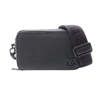 Louis Vuitton Pre-owned Alpha Wearable Wallet Aerogram Leder Umh&auml;ngetasche - - Pre-owned - Herren - Schwarzk - ONE SIZE