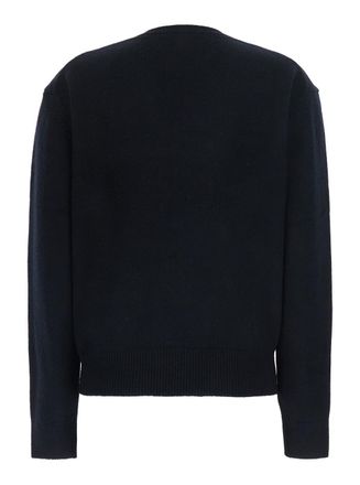 Dunst Cashmere Wool V-Neck Sweater - Black