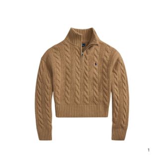 Ralph Lauren Femme, Pulls, Brun, Taille: 38 FR Sweater-pullover