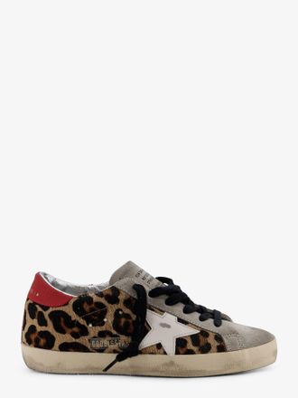 Golden Goose Super star sneaker with animal print - GOLDEN GOOSE DELUXE BRAND - gender_Woman