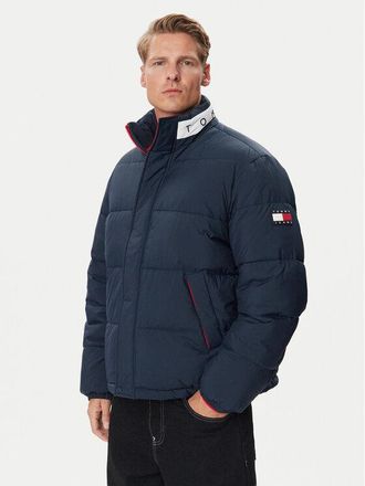 Tommy Jeans Winterjacke Vail Flag DM0DM23728 Dunkelblau Regular Fit