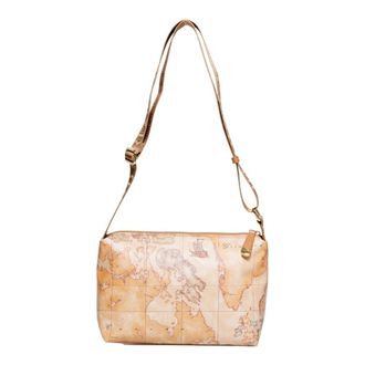 Alviero Martini 1A Classe Sac fourre-tout &agrave; motif g&eacute;om&eacute;trique - Femme - Sacs - Beige - Taille: ONE Size