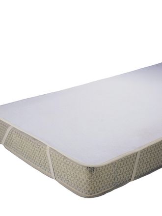 BIERBAUM wasserdichter Matratzenschoner Molton-Betteinlage Premium, beidseitig 100% Baumwolle, weiß, Made in Germany, 90x150 cm, 1 stück