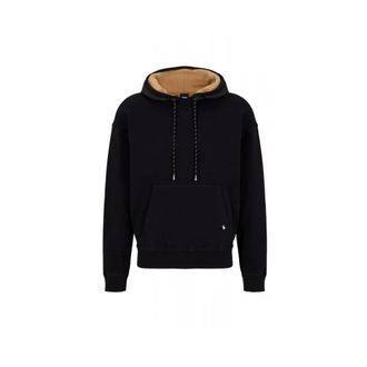 HUGO BOSS Lopaolo Strick Hoodie - - Sweatshirts & Hoodies - Herren - Schwarzk - XL