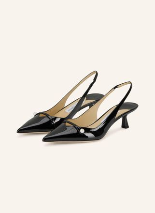 Jimmy Choo London Slingpumps Amita 45 schwarz
