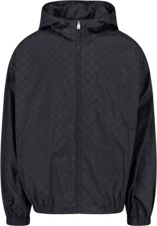 Gucci Jacquard Gg Nylon Jacket