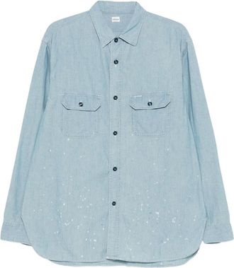 Chimala chemise à manches longues - Bleu