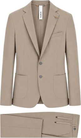 Distretto12 Distretto12, Homme, Costumes, Beige, Taille: M Costumes Crois&eacute;s
