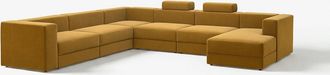 IKEA J&Auml;TTEBO Sofa, U-Form/7-sitzig