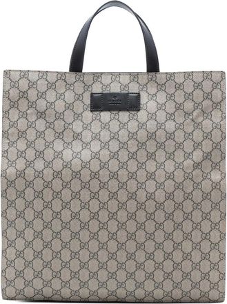 Gucci Hobo Bags - GG Supreme Convertible Soft Tote - Gr. unisize - in Braun - f&uuml;r Damen
