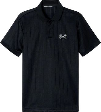 Emporio Armani Emporio Armani Ea7, Homme, Tops, Noir, Taille: XL Polo