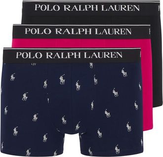 Polo Ralph Lauren Herren Trunks blau Baumwolle unifarben