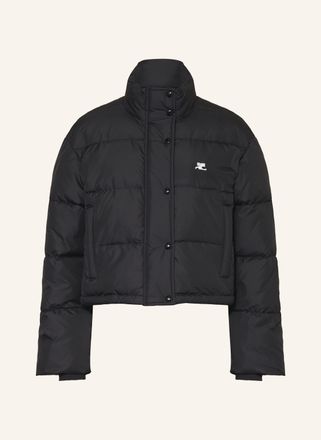 Courr&egrave;ges Steppjacke schwarz