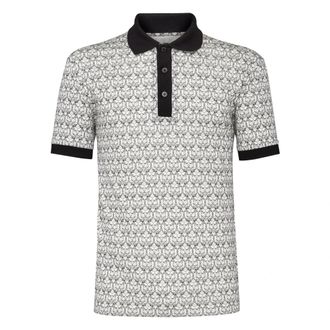 Billionaire Boys Club Polo Shirt SS Lion - - Tops - Herren - Wei&szlig; - XS