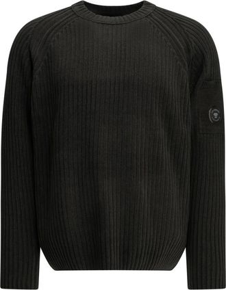 C.P. Company C.p. Company - Pull &agrave; col rond - Homme - Pulls - Gris - Taille: XL