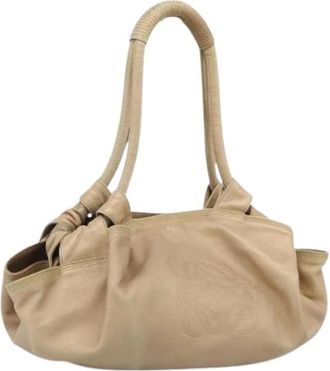Loewe Sac &agrave; main Pre-owned - Femme - Pre-owned - Beige - Taille: ONE Size